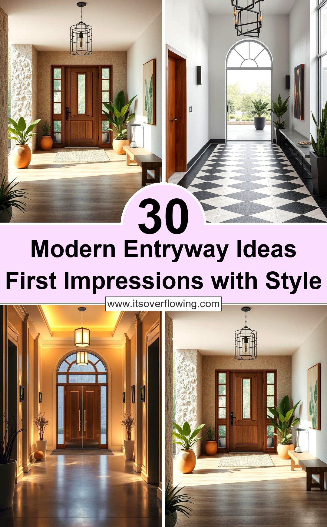 30 Modern Entryway Ideas: First Impressions with Style