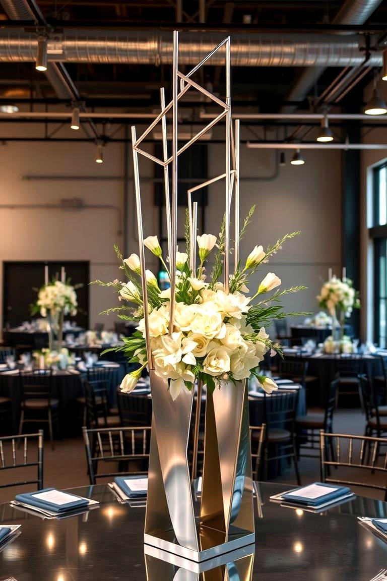 30 Tall Wedding Centerpiece Ideas for Elegant Table Displays