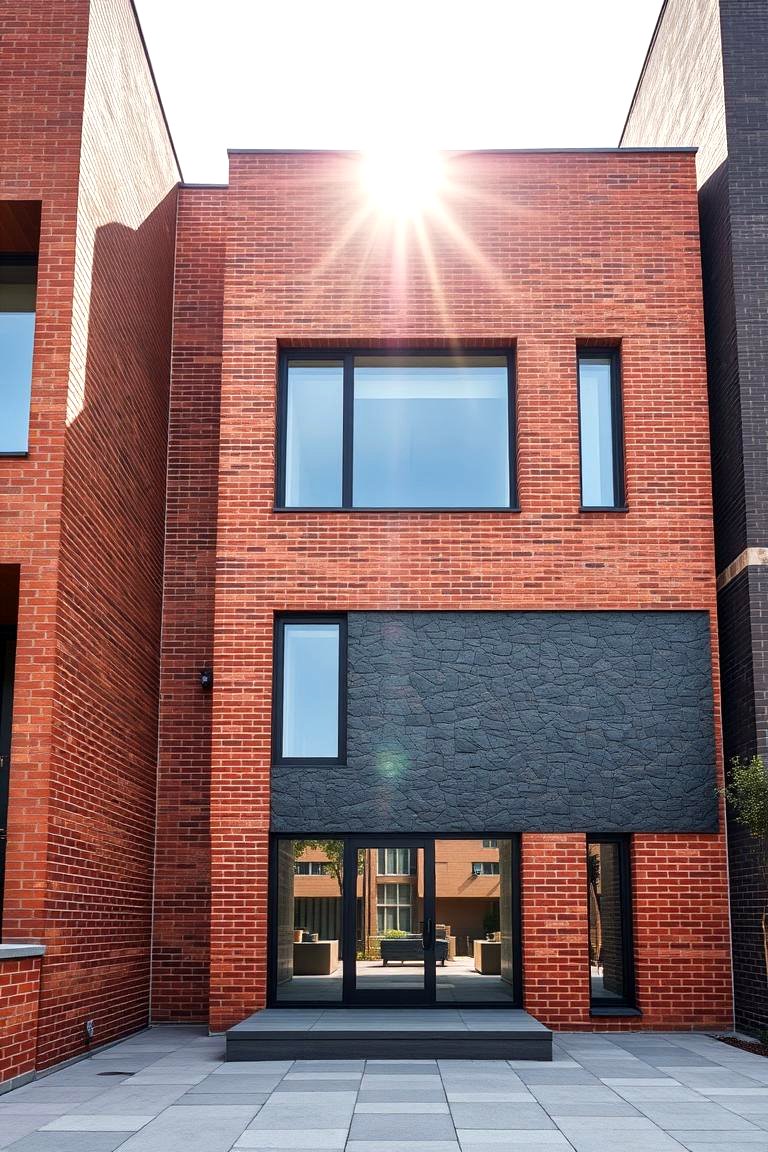 30 Brick Houses With Stone Accents: Exterior Design Inspiration