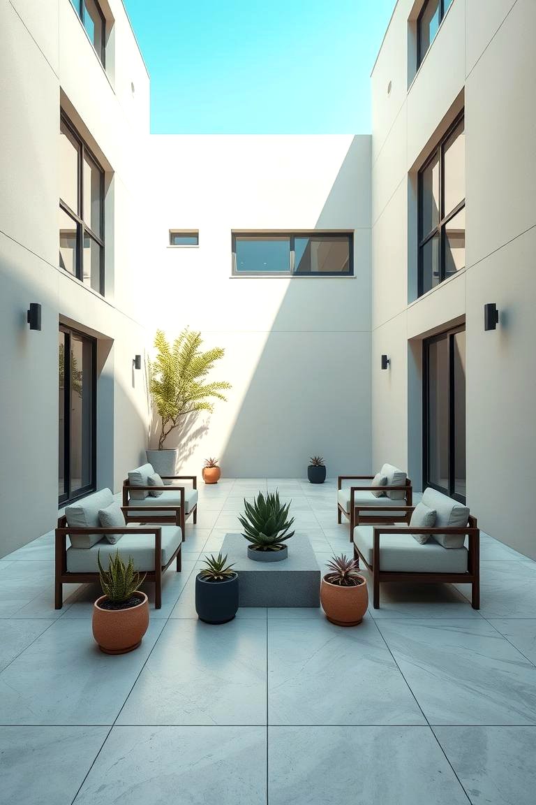 21 Courtyard Ideas to Design a Peaceful Outdoor Oasis