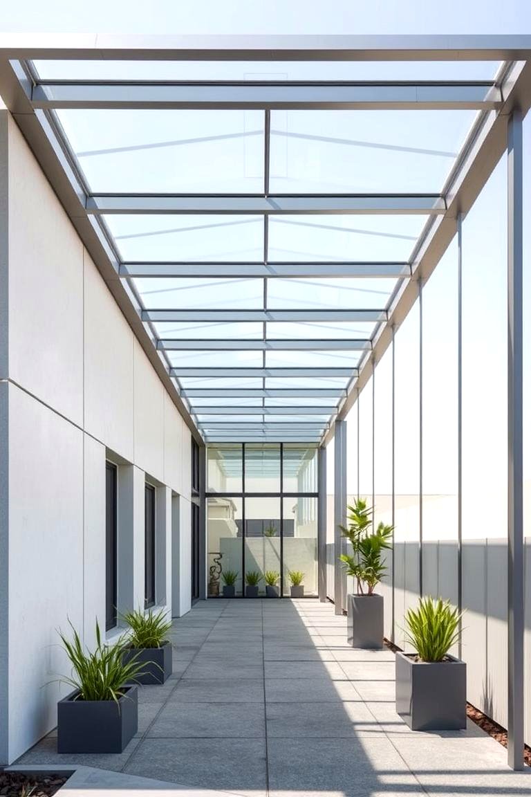 30 Covered Walkway Ideas for All-Weather Charm