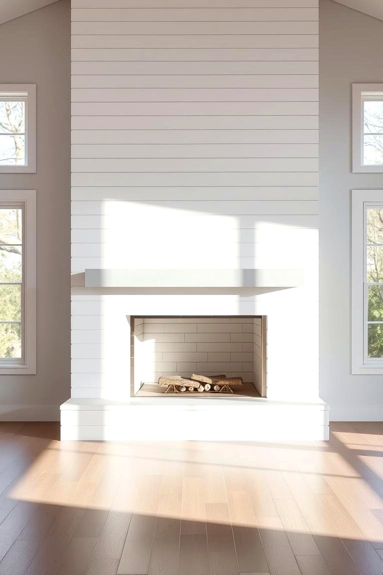 21 Shiplap Fireplace Design Ideas to Cozy Up Your Home