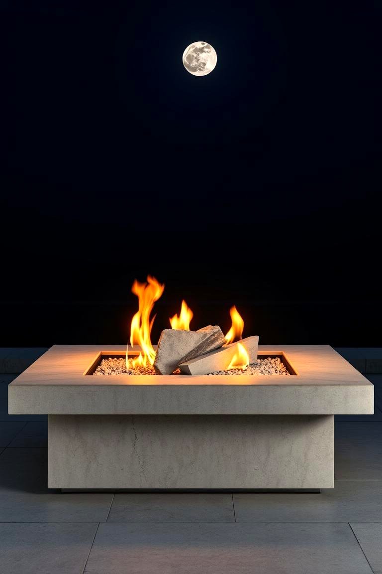 30 Elegant Stone Fire Pit Ideas for Backyard Entertaining