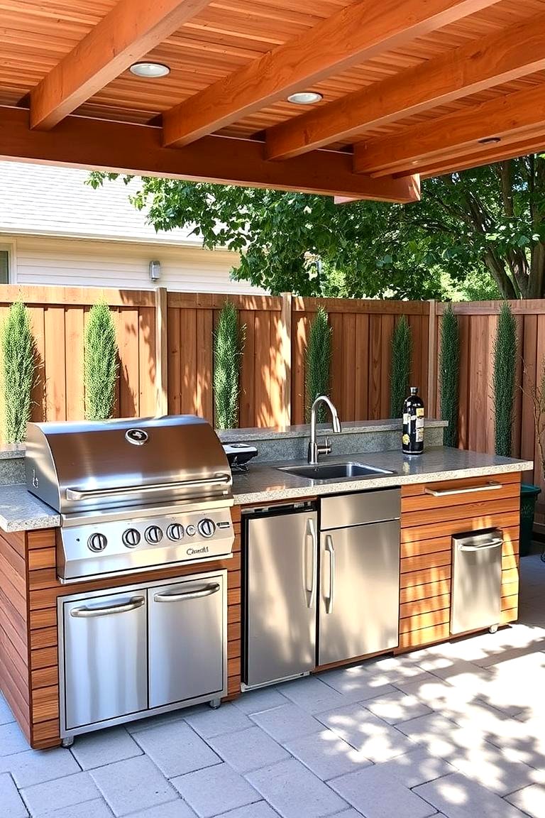 30 BBQ Island Ideas for Ultimate Outdoor Entertaining