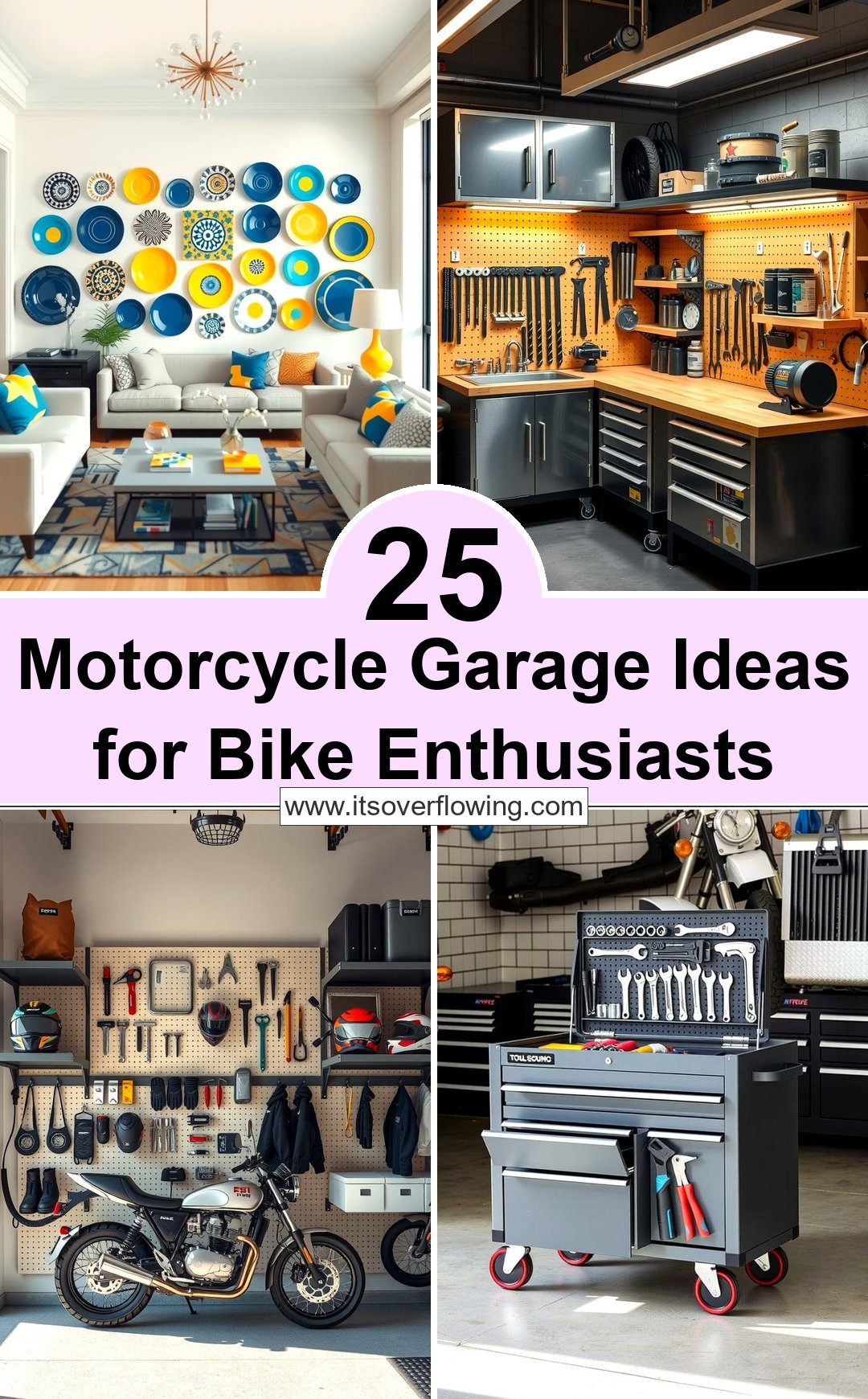 25 Motorcycle Garage Ideas for Bike Enthusiasts