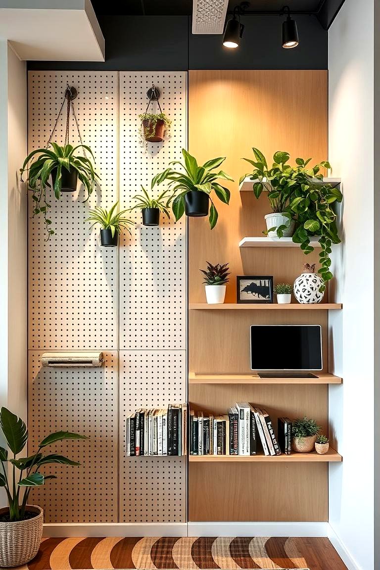 30 Pegboard Ideas to Organize Your Home Efficiently