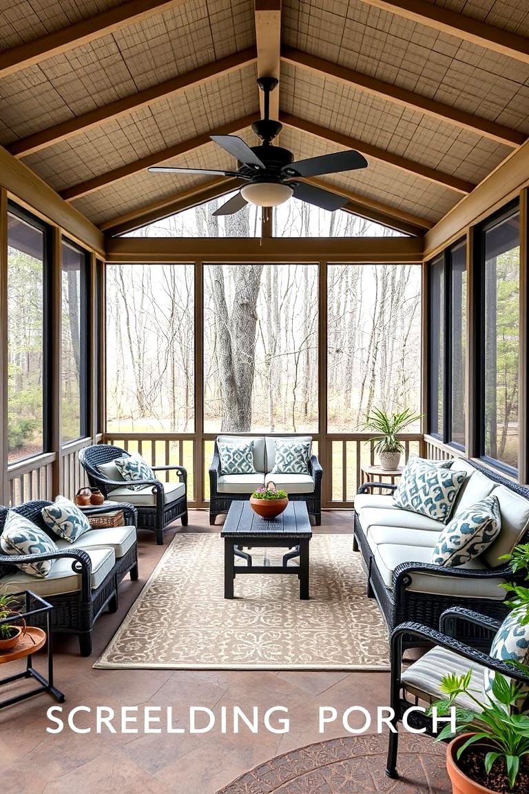 21 Screened-in Porch Ideas for Year-Round Outdoor Living