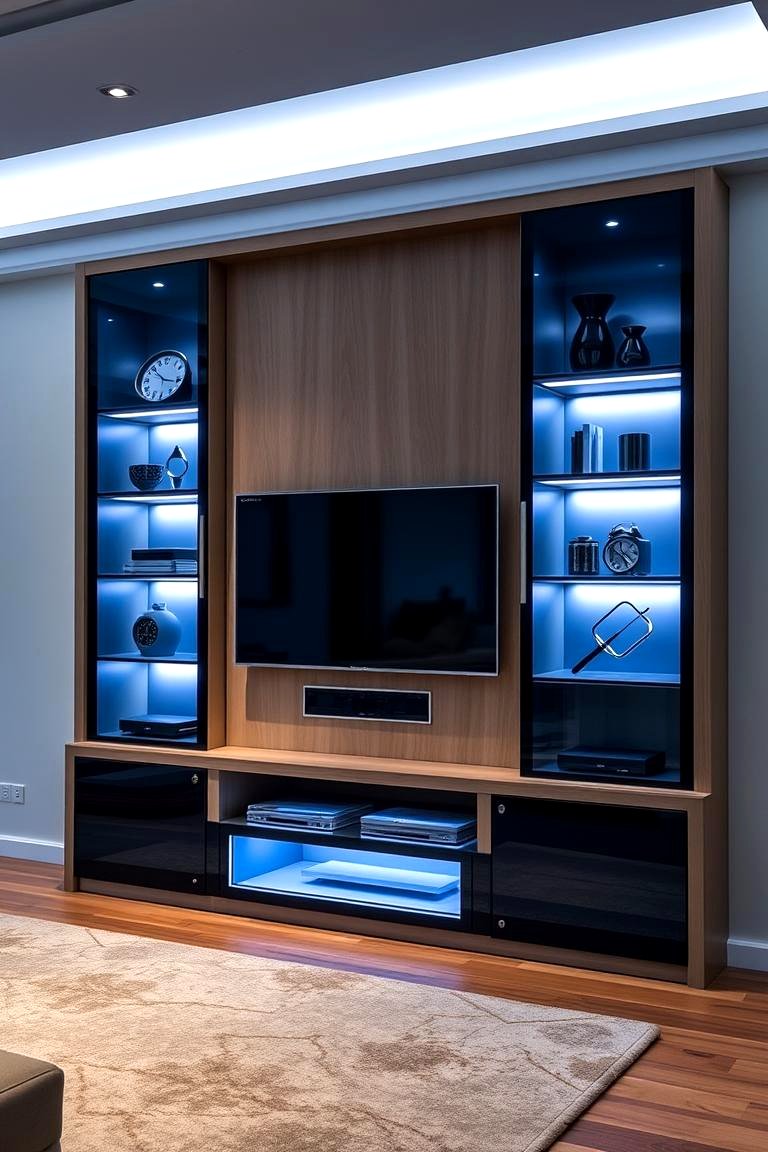 21 Innovative TV Wall Ideas to Maximize Living Room Space