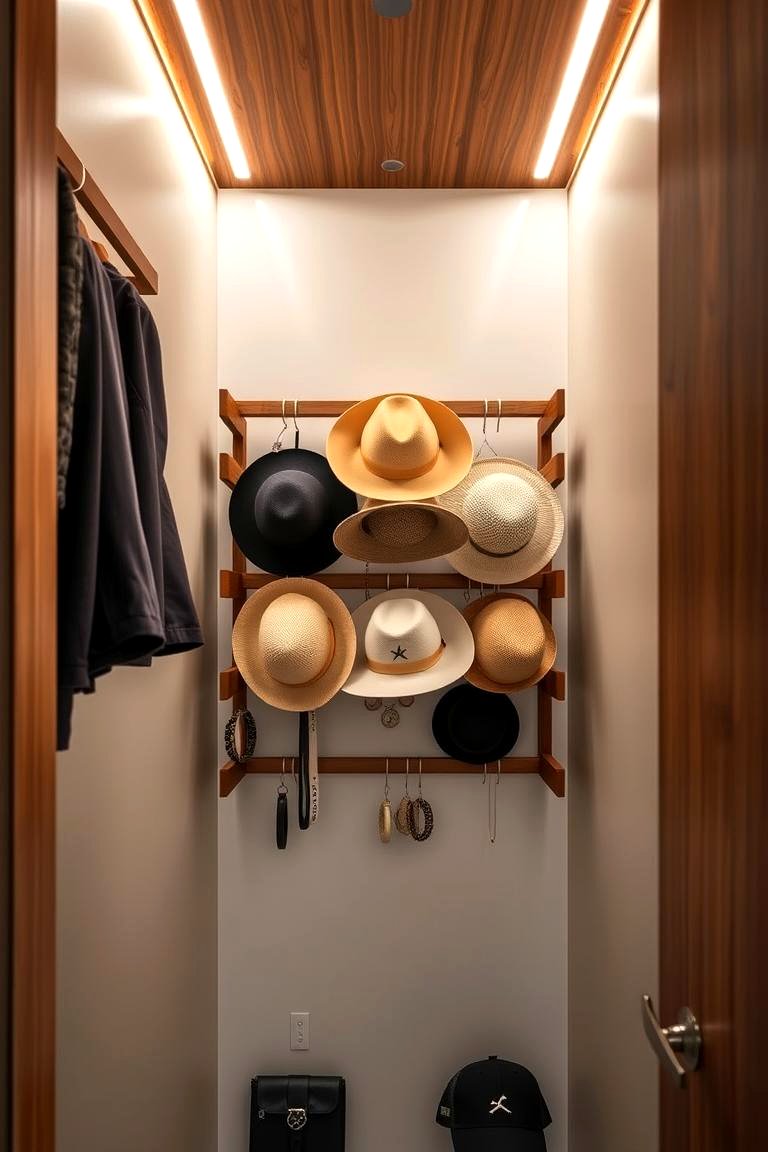 30 Creative Hat Rack Ideas for Organized Entryways