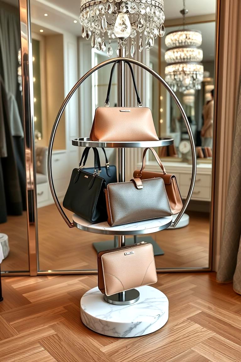 30 Practical Purse Storage Ideas to Organize Handbags