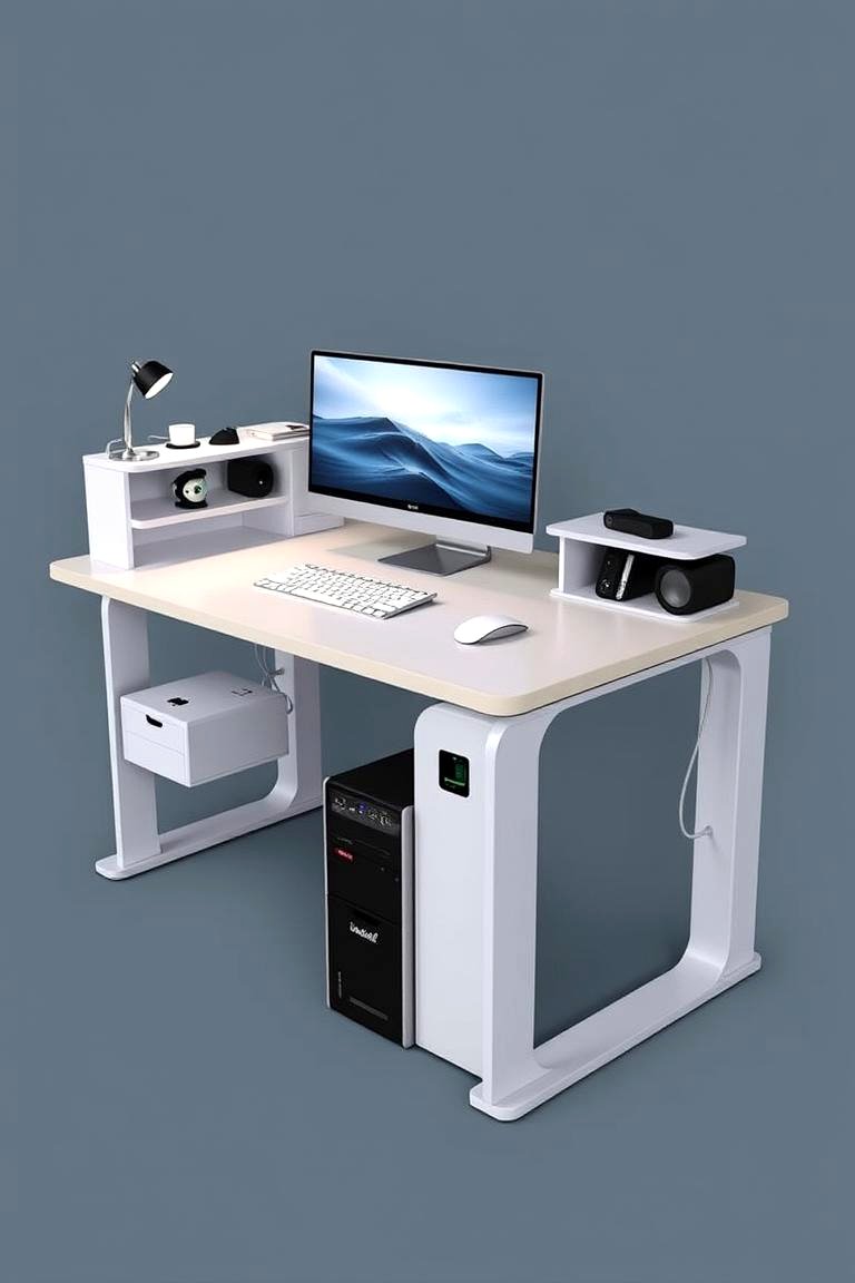 21 Desk Ideas for Productive & Stylish Home Offices