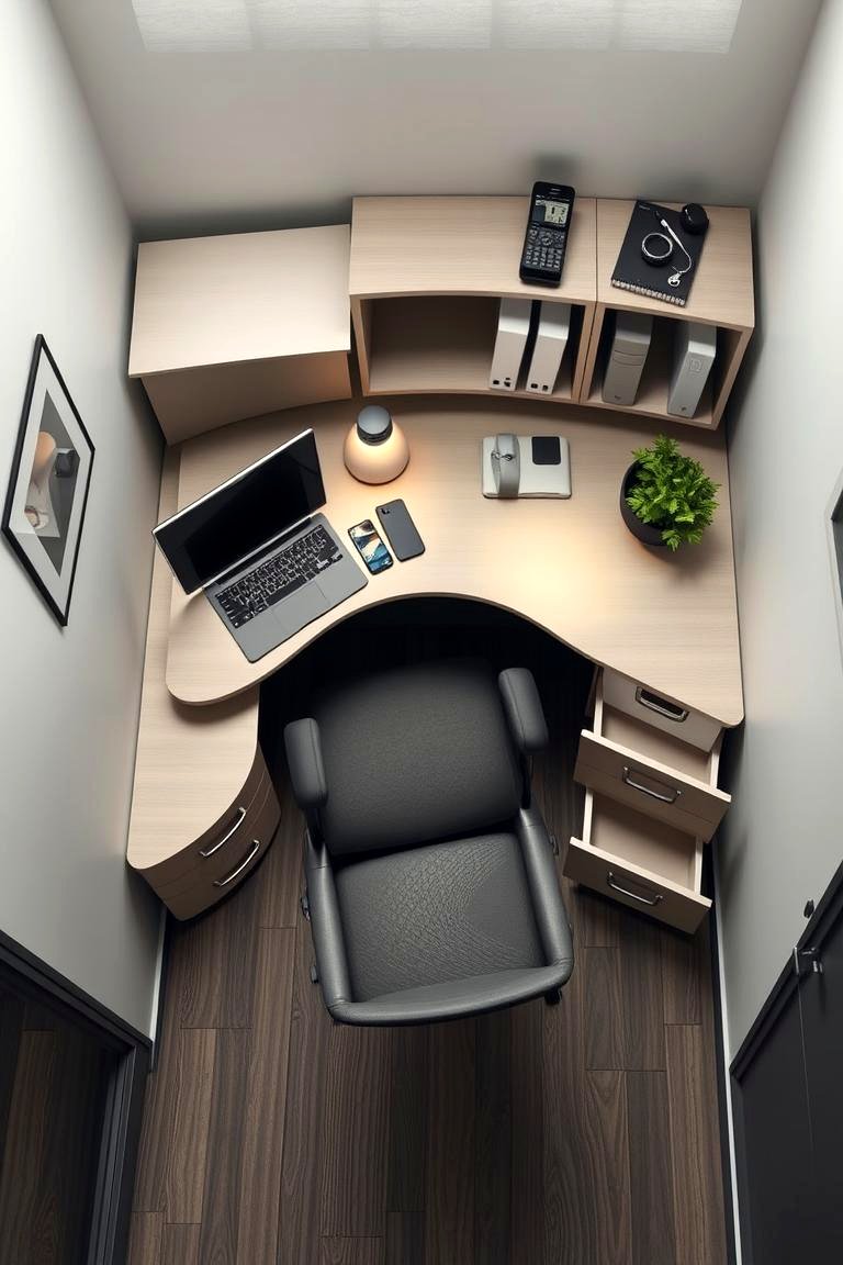 21 Small Office Ideas to Maximize Productivity in Tight Spaces