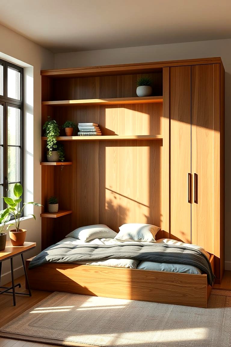 21 Murphy Bed Ideas for Space-Saving Bedroom Solutions