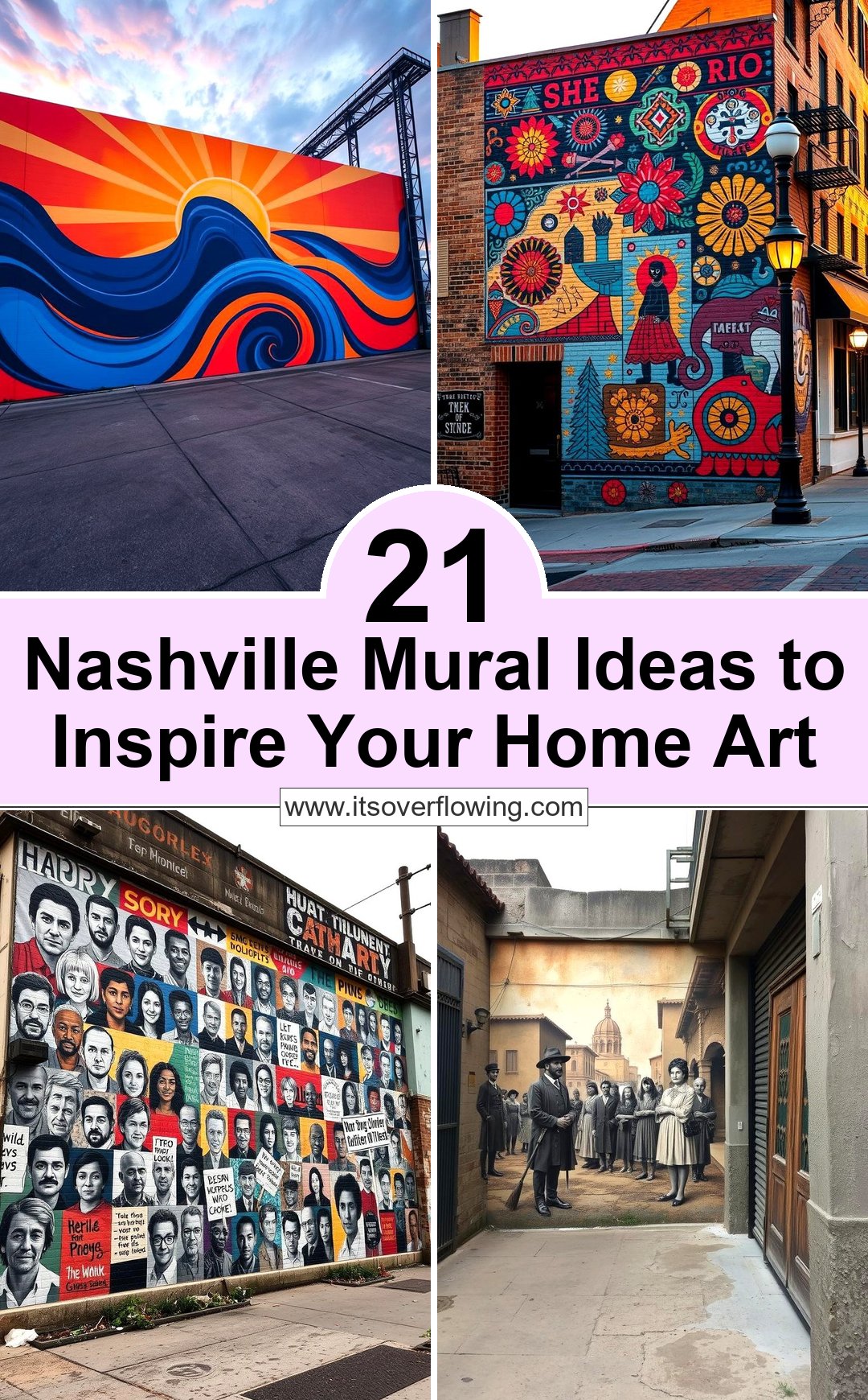 21 Nashville Mural Ideas to Inspire Your Home Art