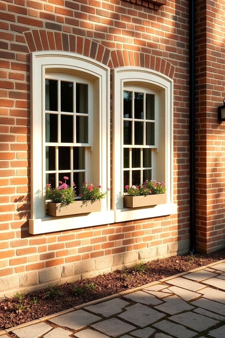 30 Exterior Brick and Paint Color Combinations