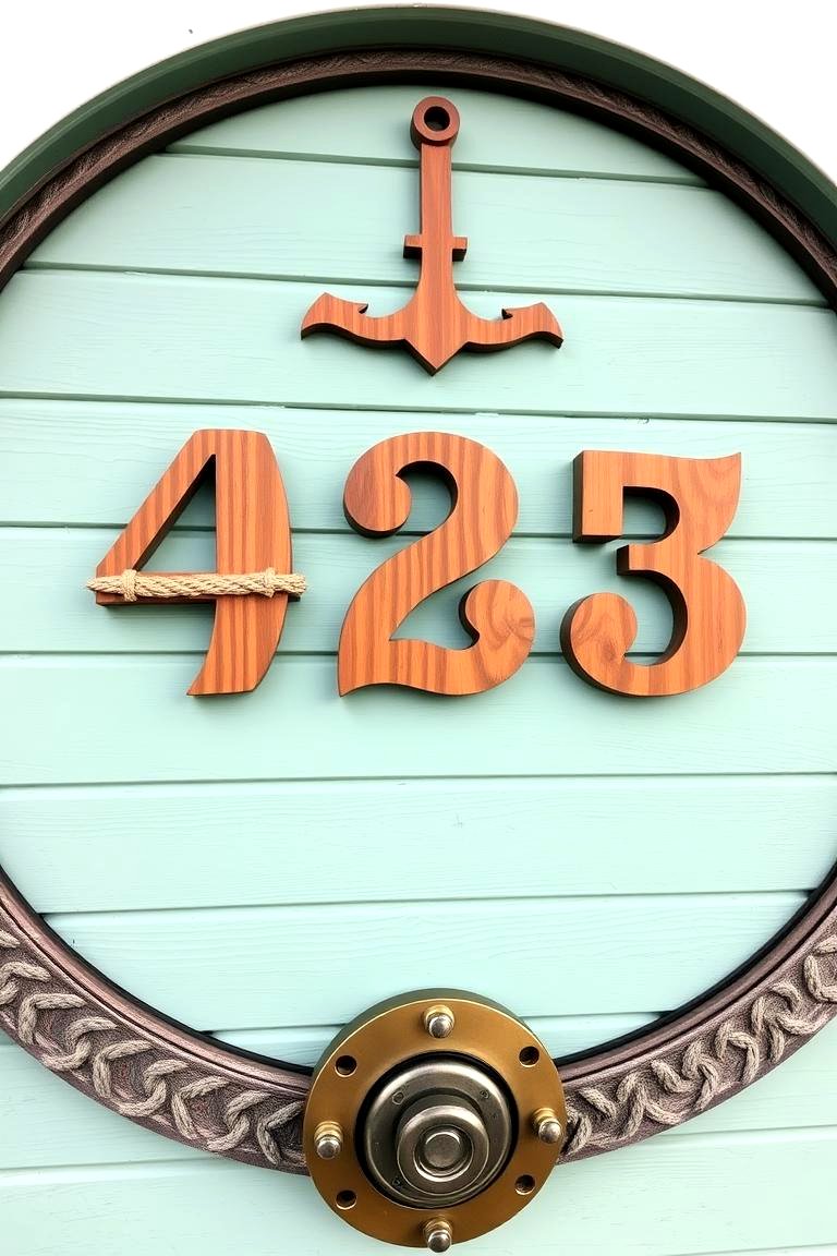 21 House Number Ideas to Boost Curb Appeal Creatively