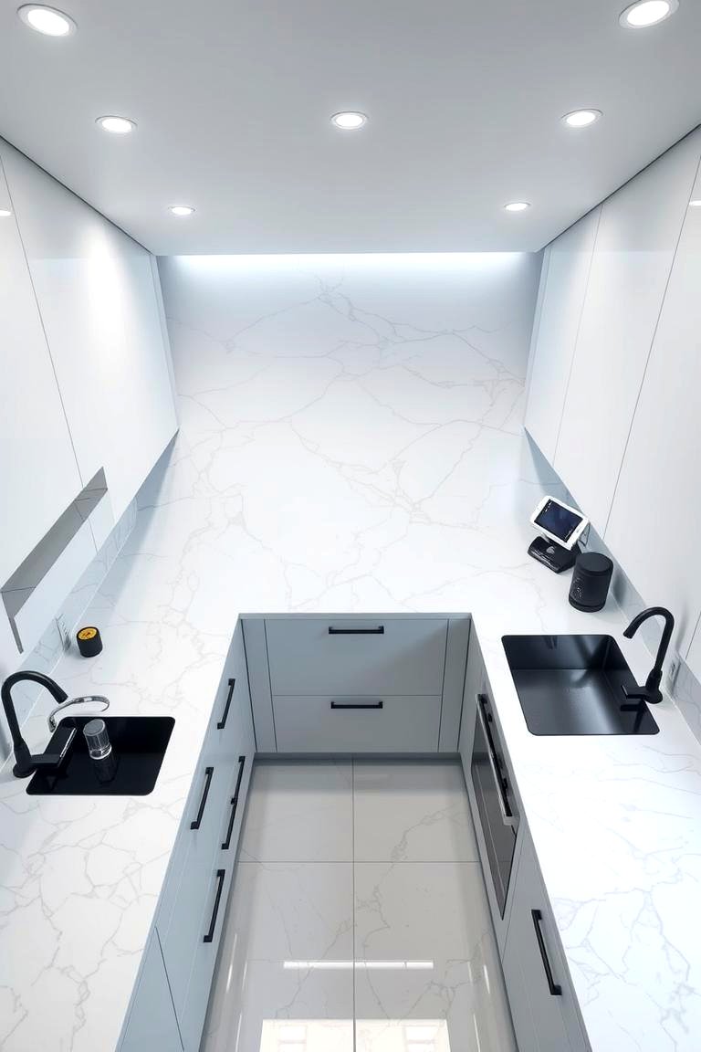 30 Quartz Kitchen Countertops for Modern & Durable Surfaces