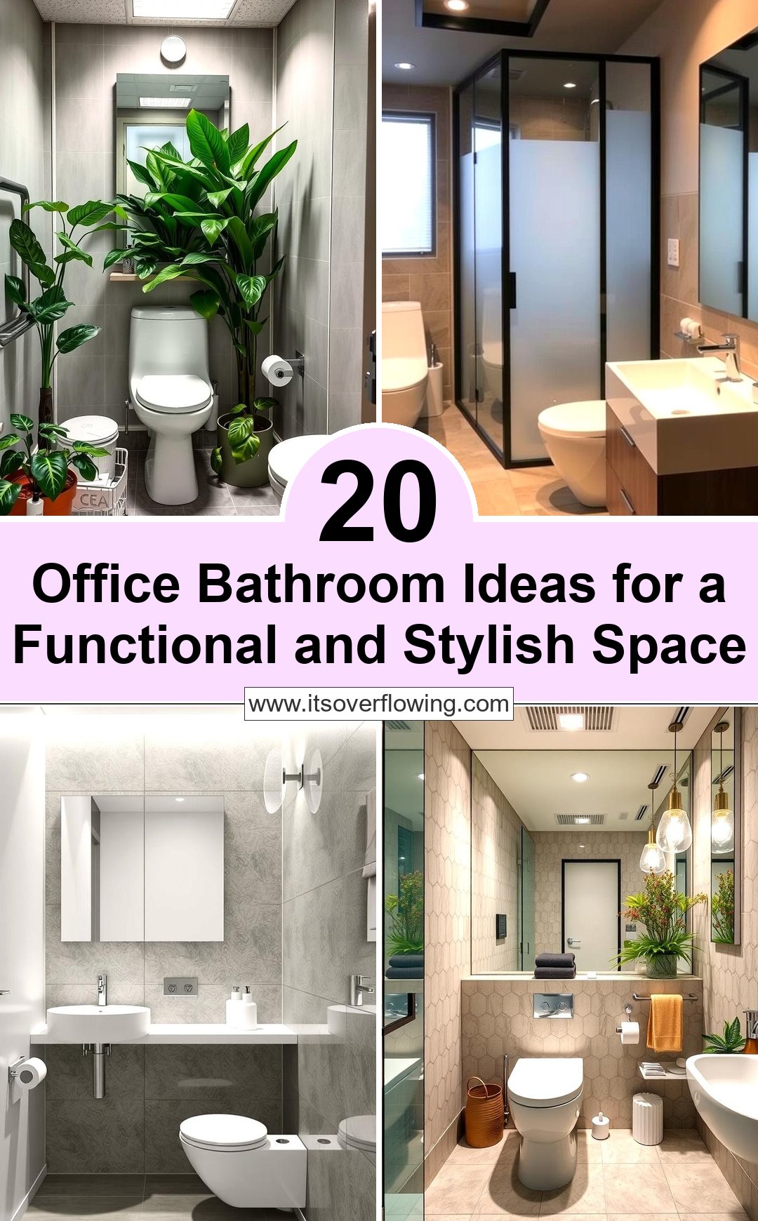 20 Office Bathroom Ideas for a Functional and Stylish Space