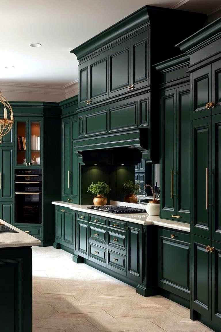 21 Green Kitchen Cabinet Ideas for a Vibrant Culinary Space