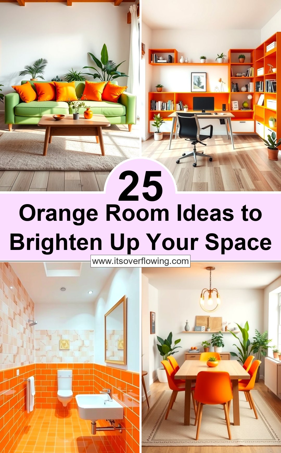 25 Orange Room Ideas to Brighten Up Your Space