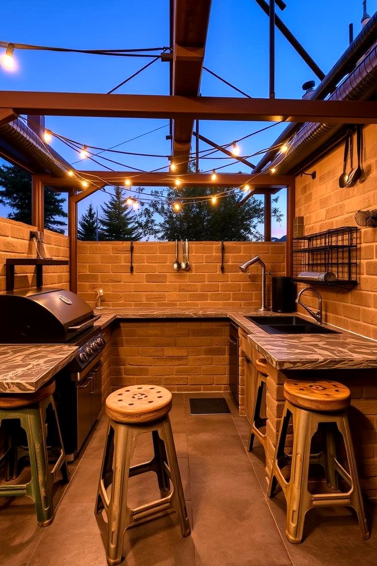 21 Small Outdoor Kitchen Designs for Compact Entertaining