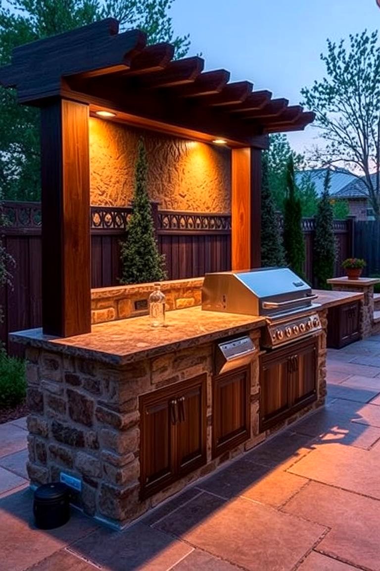 30 BBQ Island Ideas for Ultimate Outdoor Entertaining