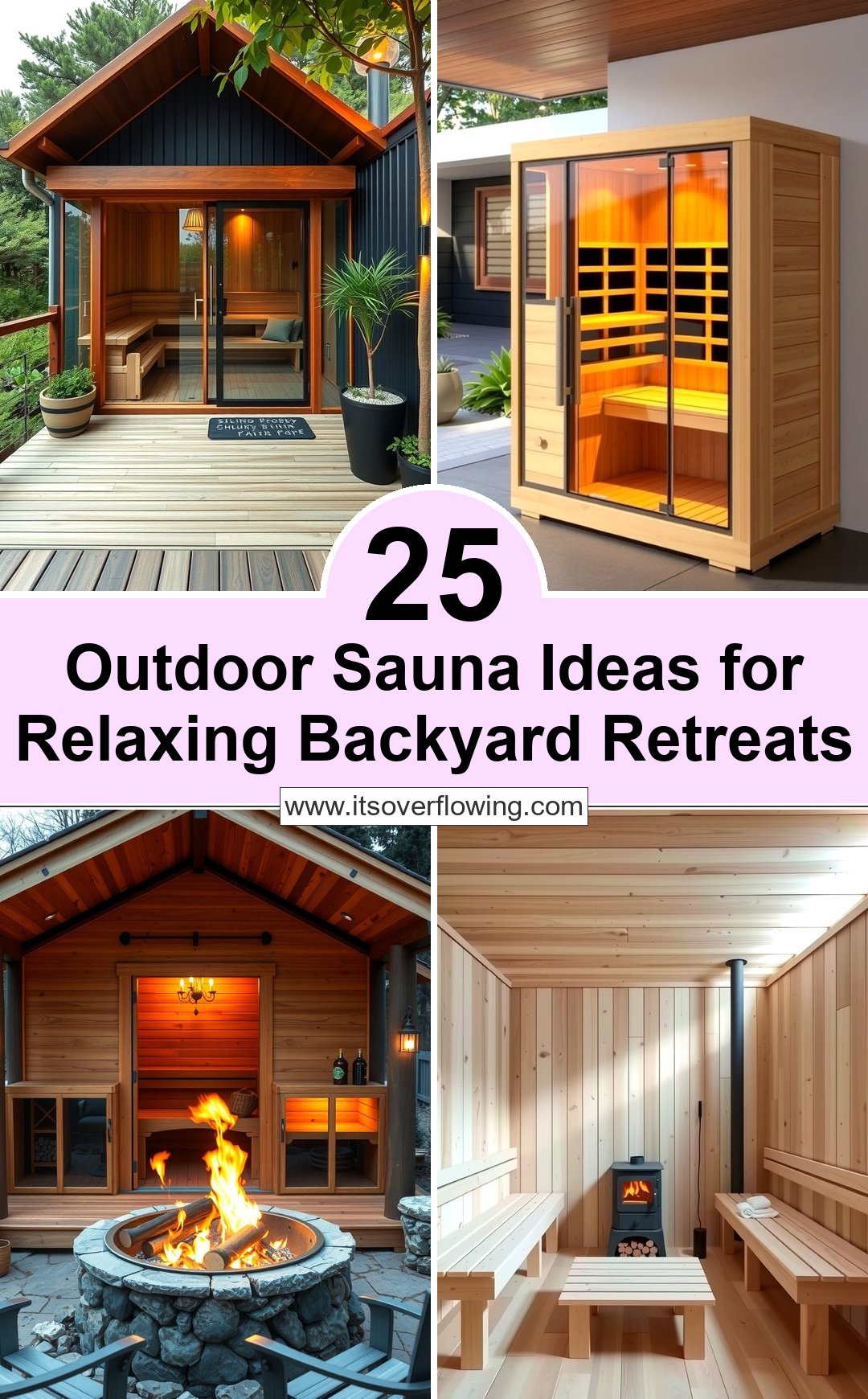 25 Outdoor Sauna Ideas for Relaxing Backyard Retreats