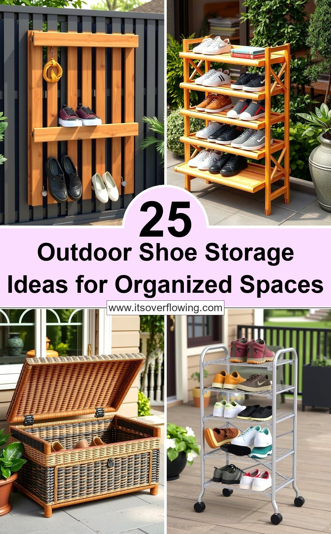 25 Outdoor Shoe Storage Ideas for Organized Spaces