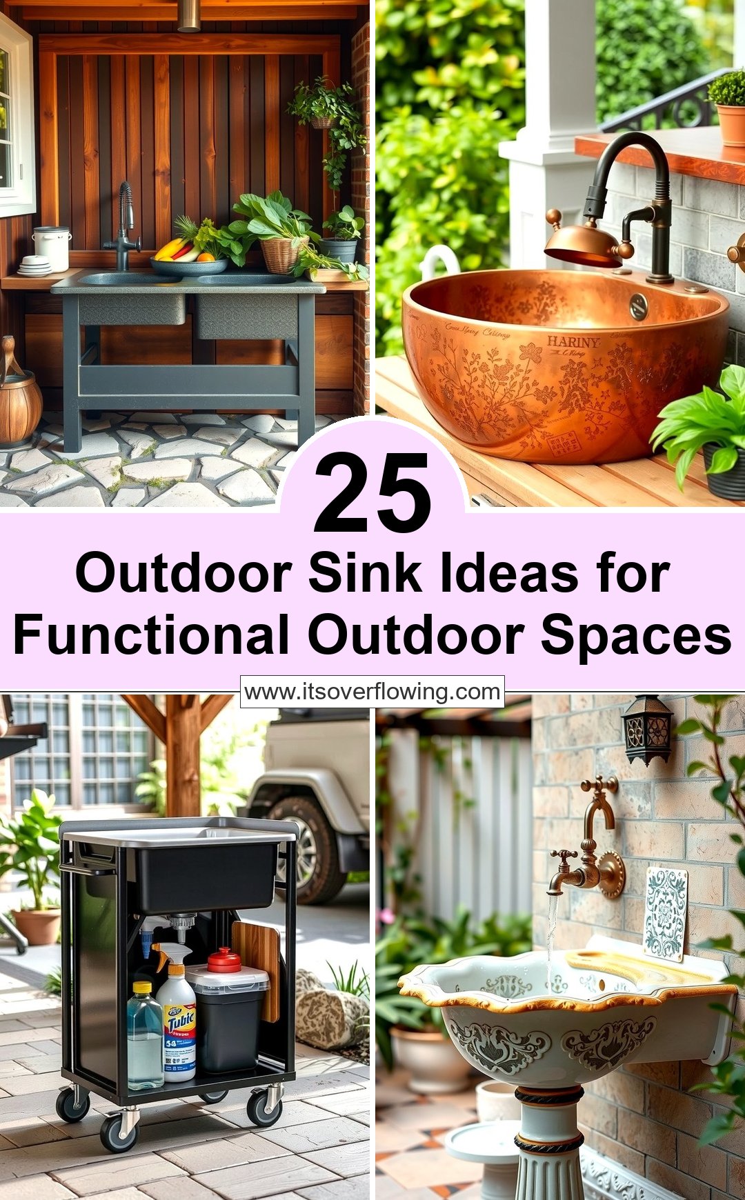 25 Outdoor Sink Ideas for Functional Outdoor Spaces