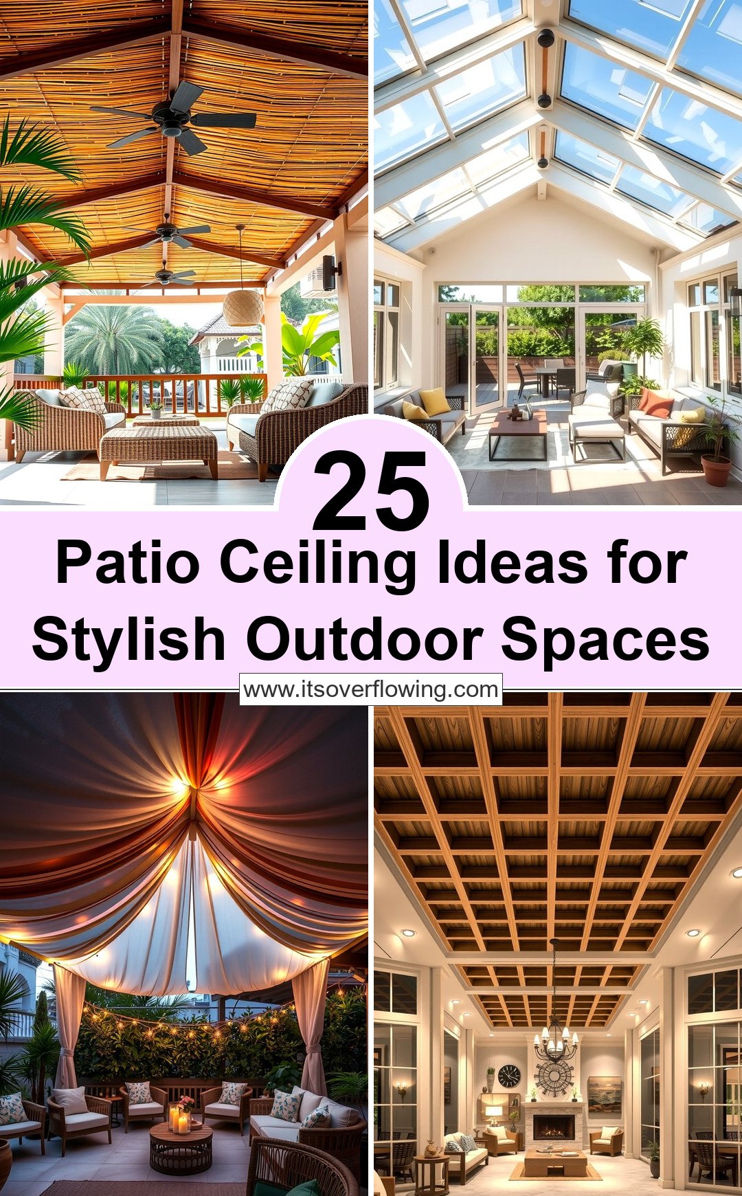 25 Patio Ceiling Ideas for Stylish Outdoor Spaces