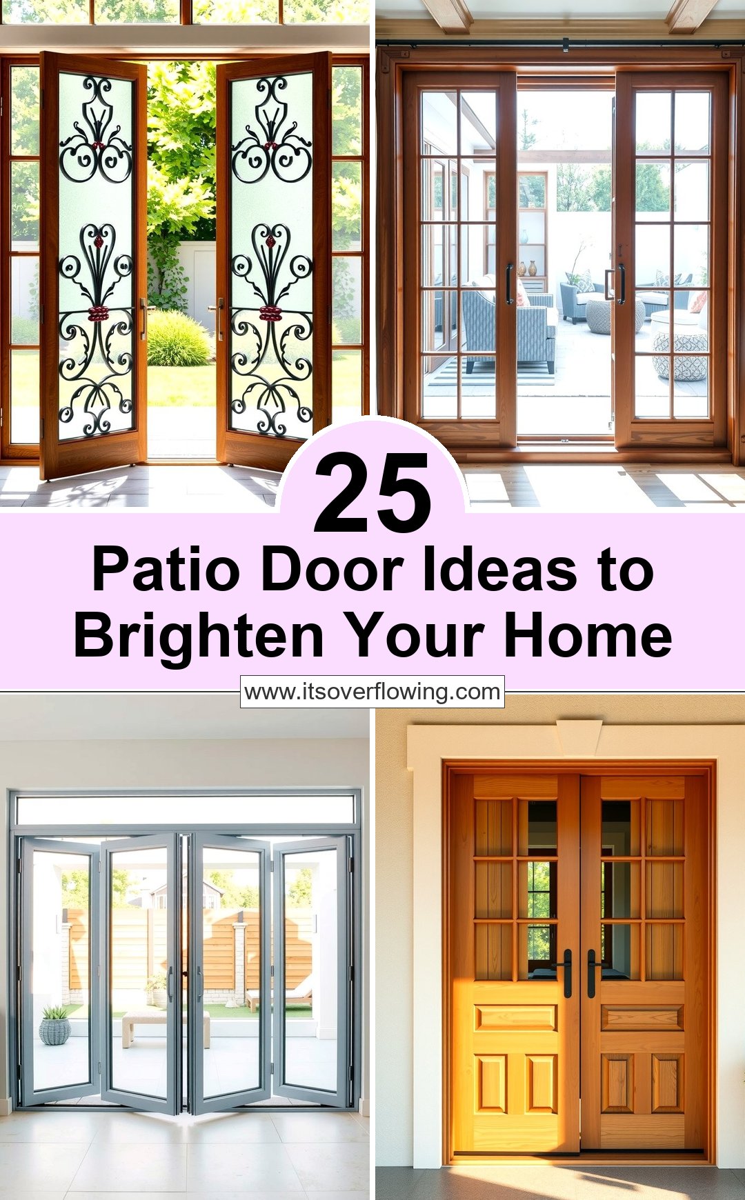 25 Patio Door Ideas to Brighten Your Home