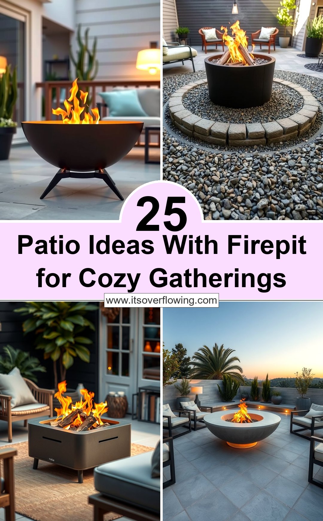 25 Patio Ideas With Firepit for Cozy Gatherings
