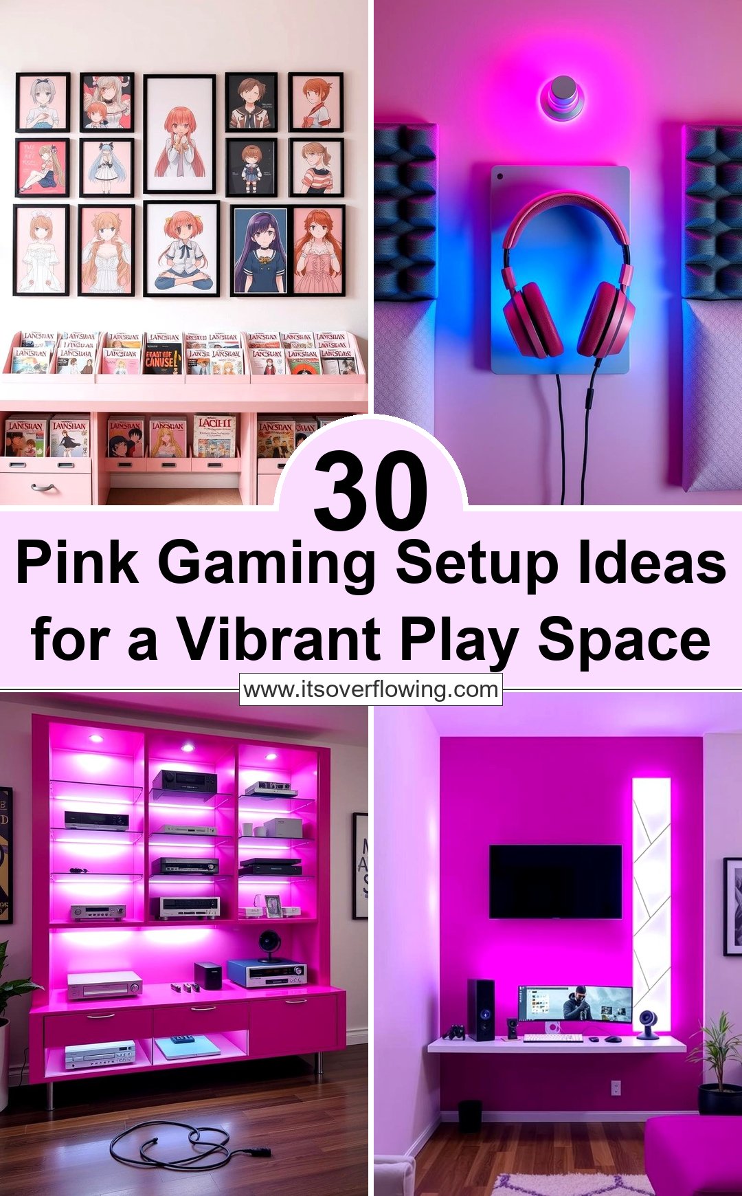 30 Pink Gaming Setup Ideas for a Vibrant Play Space