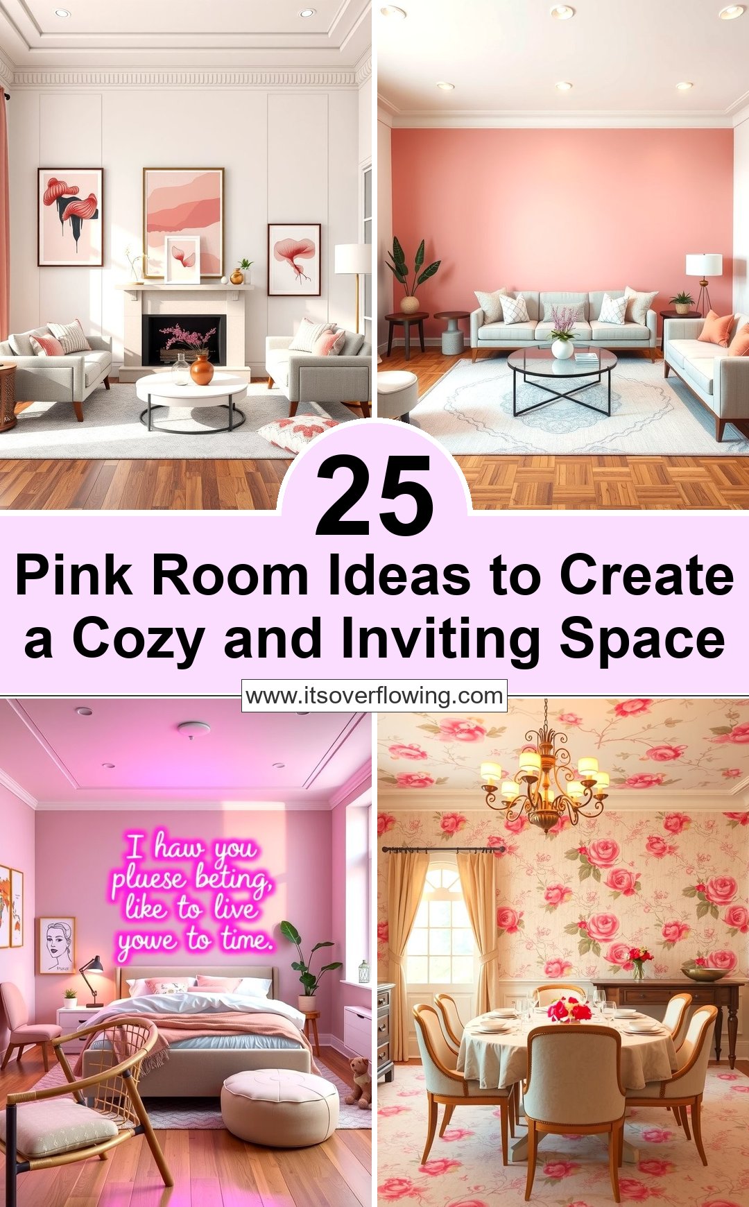 25 Pink Room Ideas to Create a Cozy and Inviting Space