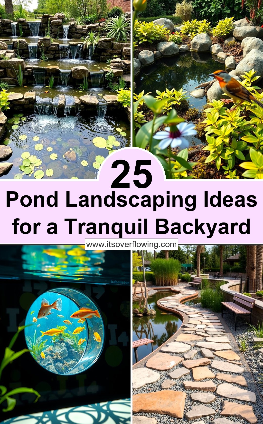 25 Pond Landscaping Ideas for a Tranquil Backyard