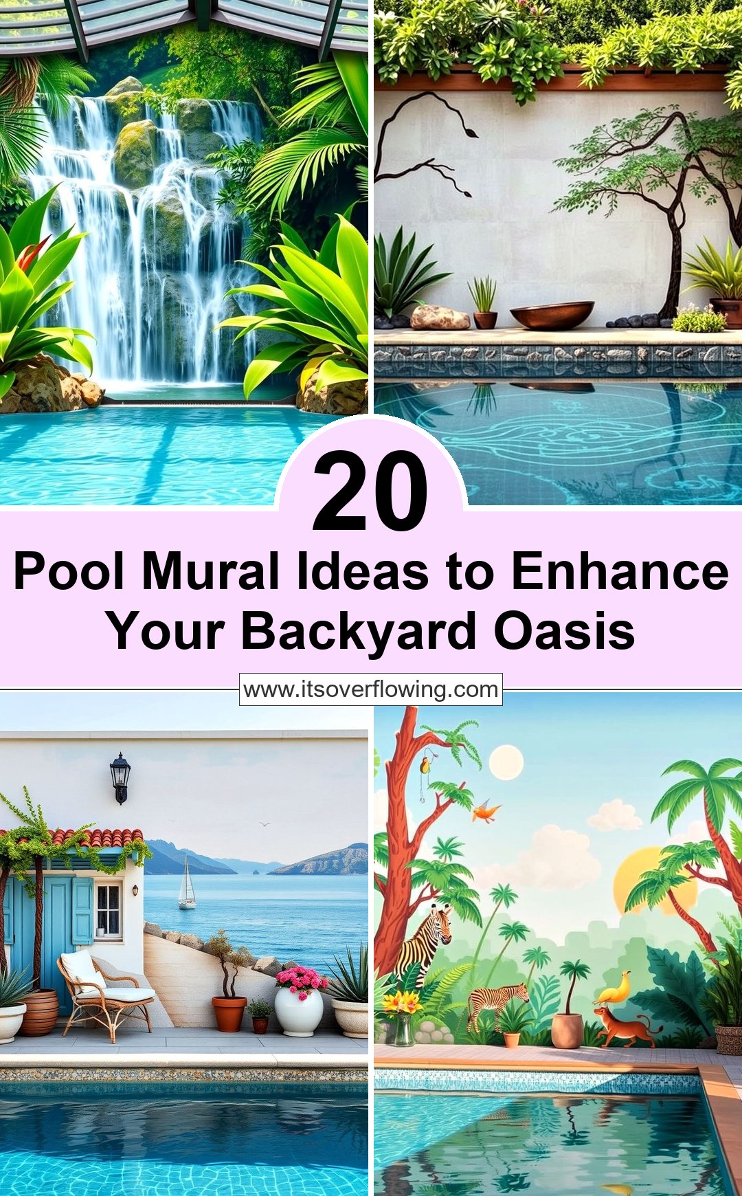 20 Pool Mural Ideas to Enhance Your Backyard Oasis