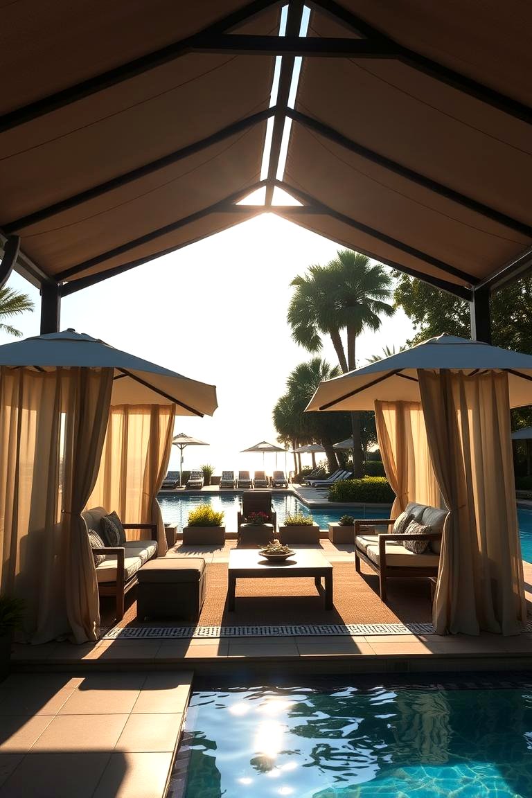 17 Pool Shade Ideas for Stylish Outdoor Swimming Areas