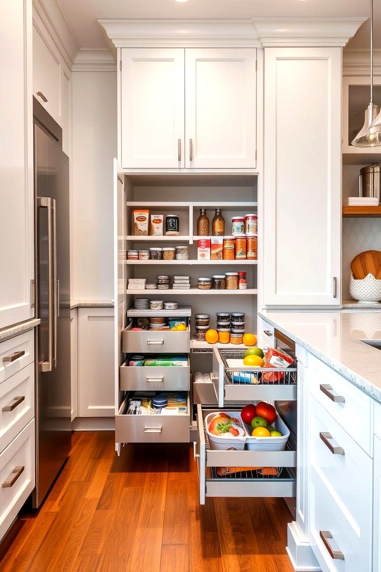 21 Kitchen Pantry Ideas to Streamline Food Storage