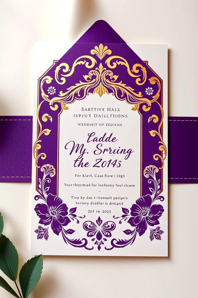 17 Purple Wedding Theme Ideas for Enchanting Celebrations