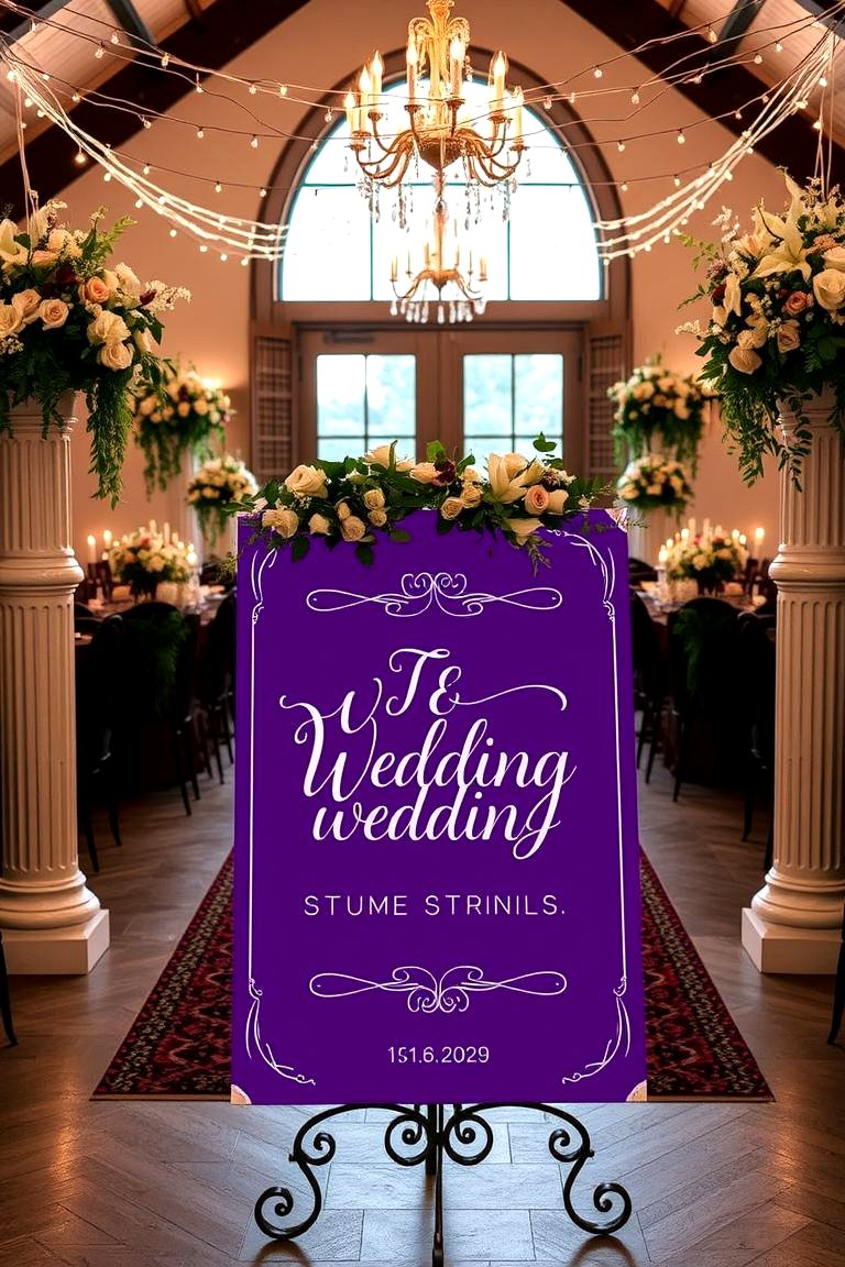 17 Purple Wedding Theme Ideas for Enchanting Celebrations
