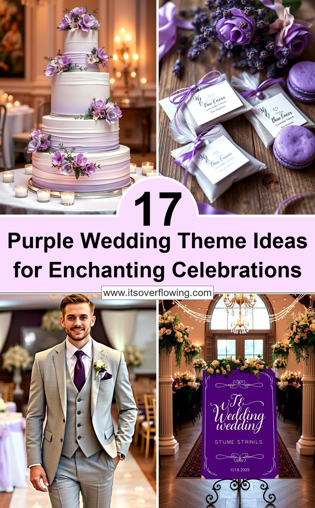 17 Purple Wedding Theme Ideas for Enchanting Celebrations