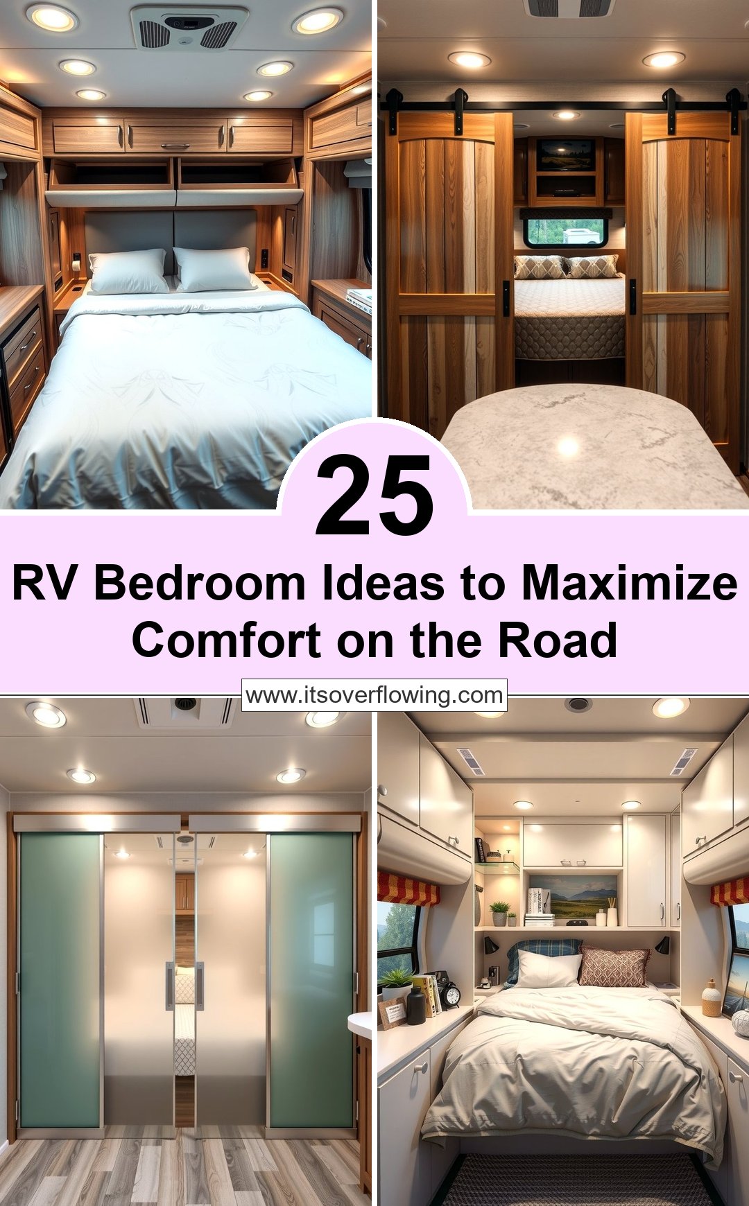 25 RV Bedroom Ideas to Maximize Comfort on the Road