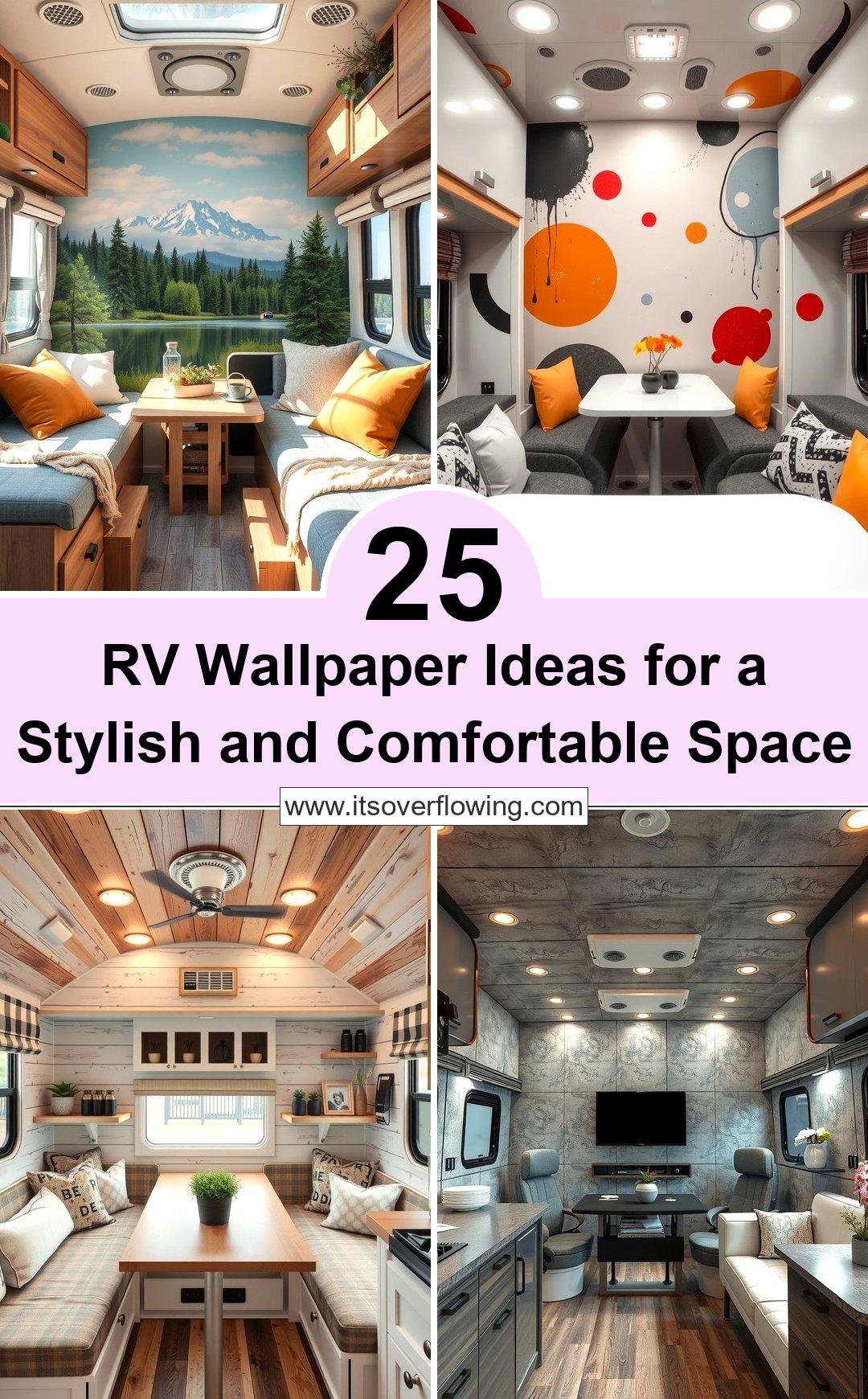 25 RV Wallpaper Ideas for a Stylish and Comfortable Space