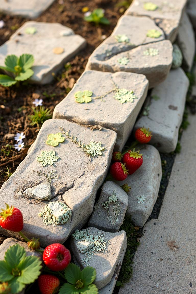 30 Stone Garden Edging Ideas for Defined Outdoor Spaces