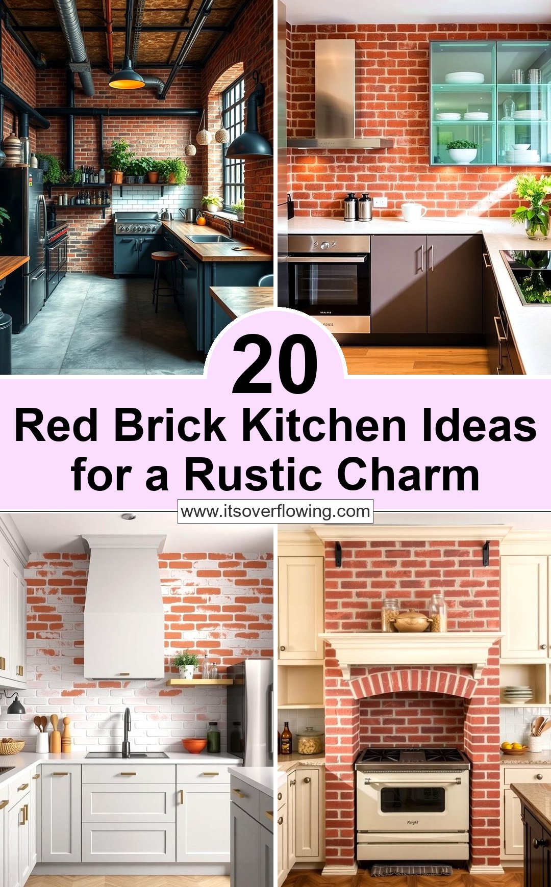 20 Red Brick Kitchen Ideas for a Rustic Charm