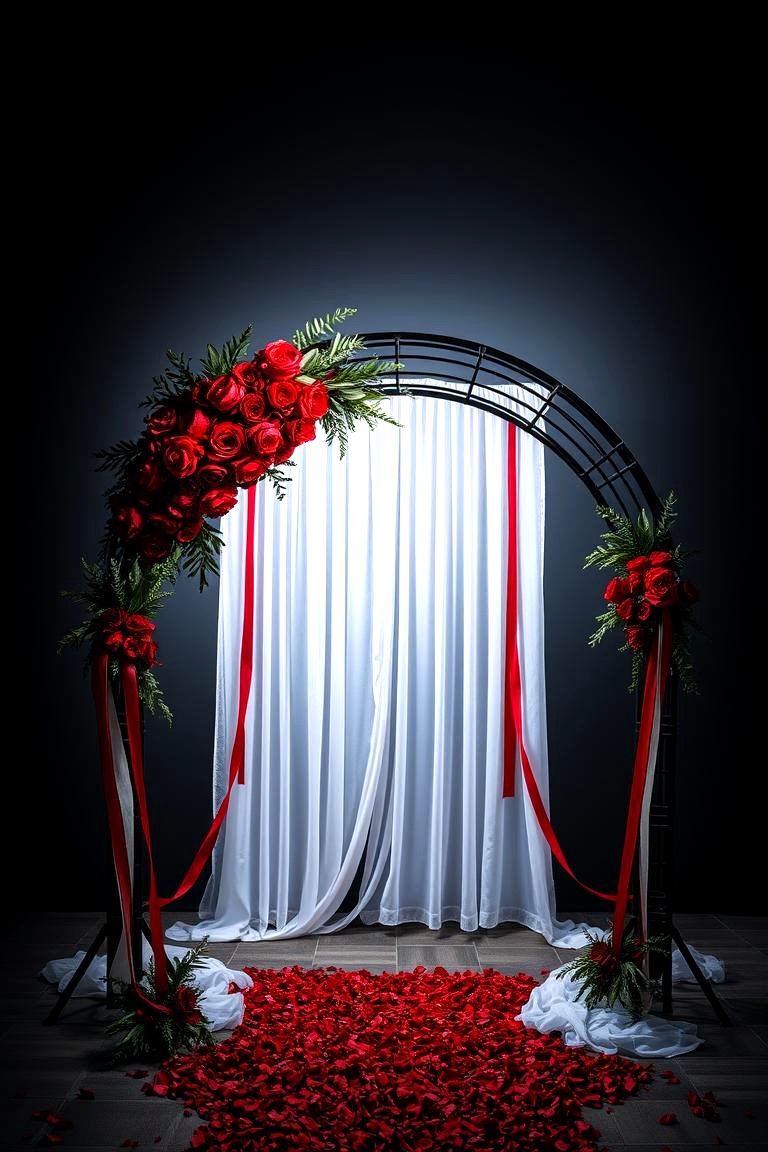17 Red and Black Wedding Ideas for Dramatic Nuptials