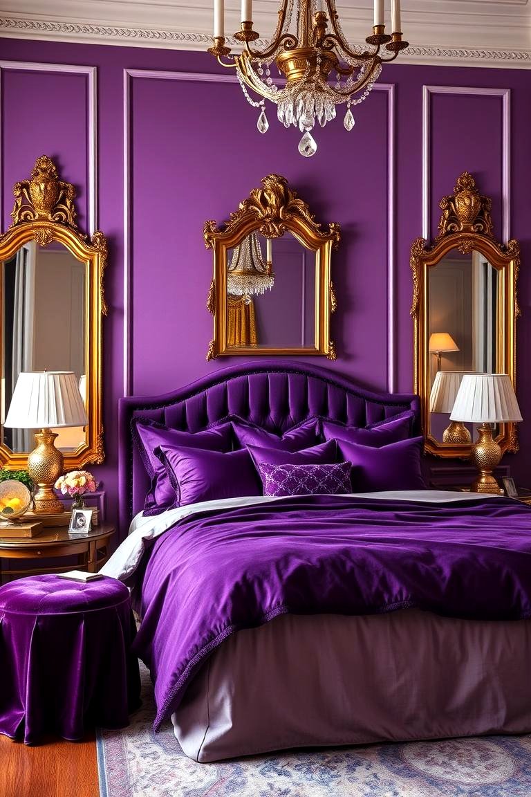17 Purple Bedroom Ideas for Dreamy and Creative Spaces