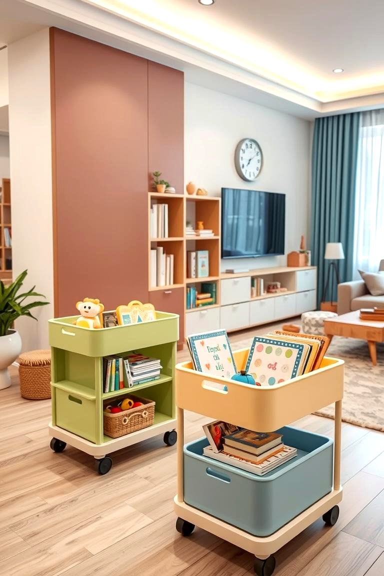 21 Living Room Toy Storage Ideas for Organized Spaces
