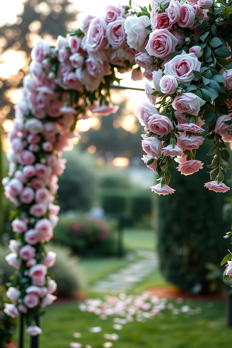 21 Beautiful Wedding Arch Ideas for Ceremony Backdrops