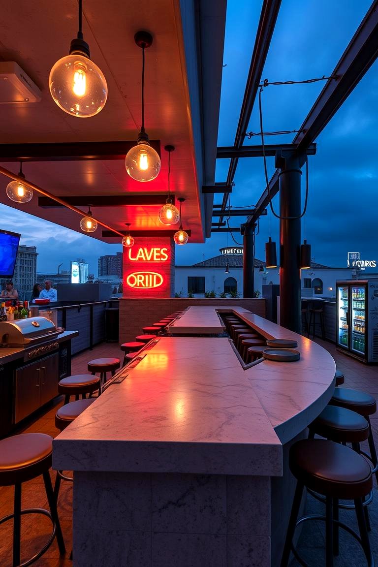 21 Rooftop Deck Layouts for Urban Outdoor Entertainment Areas